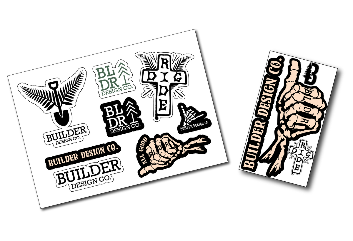 Builder Design Co. Sticker Pack